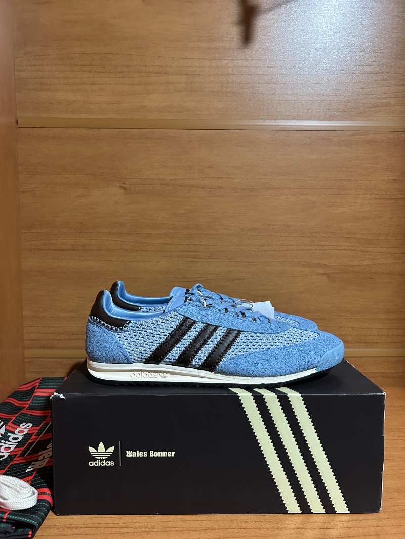 Wales Bonner x adidas SL76 Ash Blue - Droper