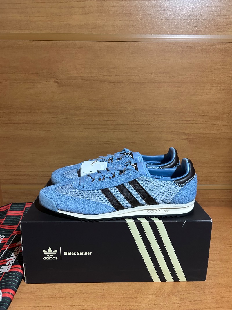 Wales Bonner x adidas SL76 Ash Blue - Droper