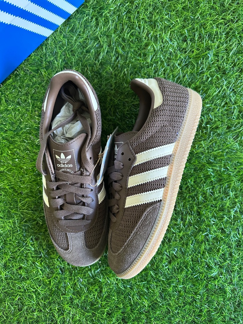 adidas Samba OG Earth Strata Wonder White Magic Beige - Droper